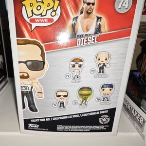 WWE | Toys | Wwe Diesel Pop Figure With Black And Brown Details | Poshmark